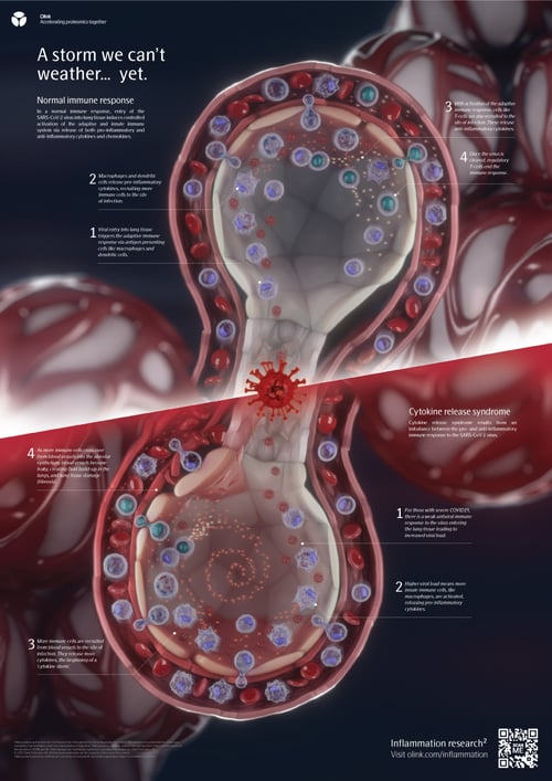Olink - Cytokine storm poster